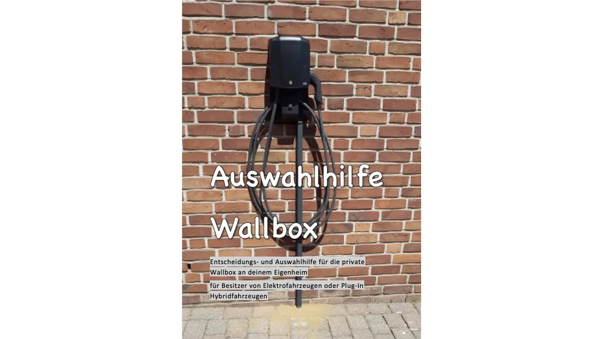 Auswahlhilfe Wallbox mit Kosten eBook - Alle Infos ansehen