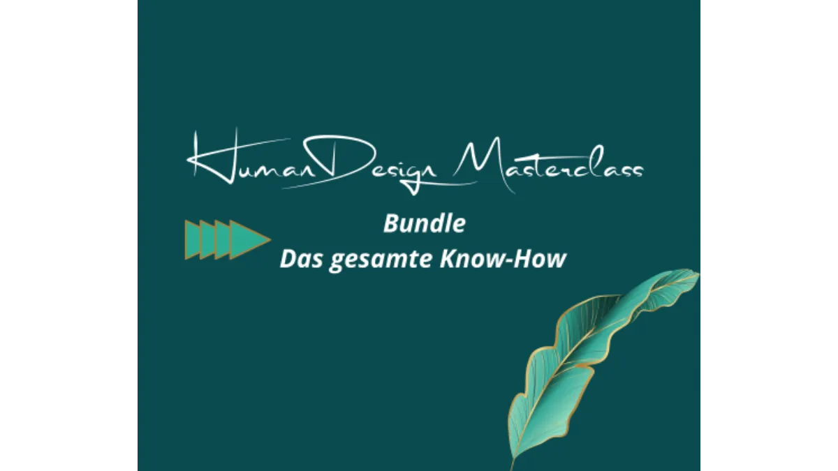 Human Design Masterclass Bundle - Alle Infos ansehen