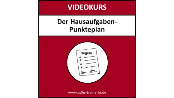 Videokurs Der HausaufgabenPunkteplan - Alle Infos ansehen